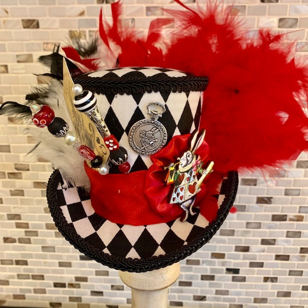 Top Hat Alice in Wonderland - Etsy