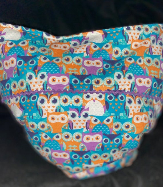 Waddle Diaper Spread Diaper Blue Owl and Give a Hoot for ABDL | Etsy