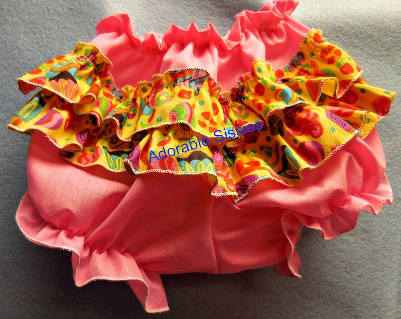 ABDL Baby Dress and Diaper Cover With Cupcakes and Lolipops Perfect for ...