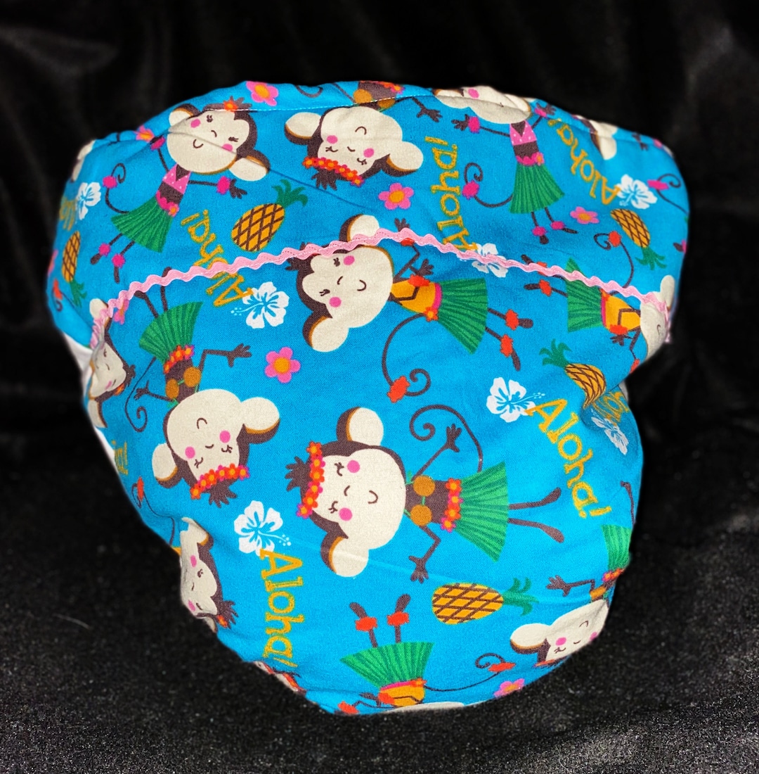 Waddle Diaper Spread Diaper for ABDL in a Hawaiian Setting for the ...