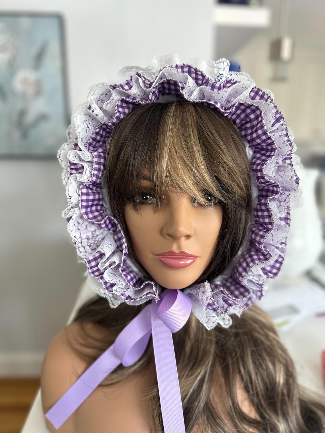 Sissy Bonnet. Great for Abdl, Sissy Baby Girl or Sissy Boy Great Cute ...