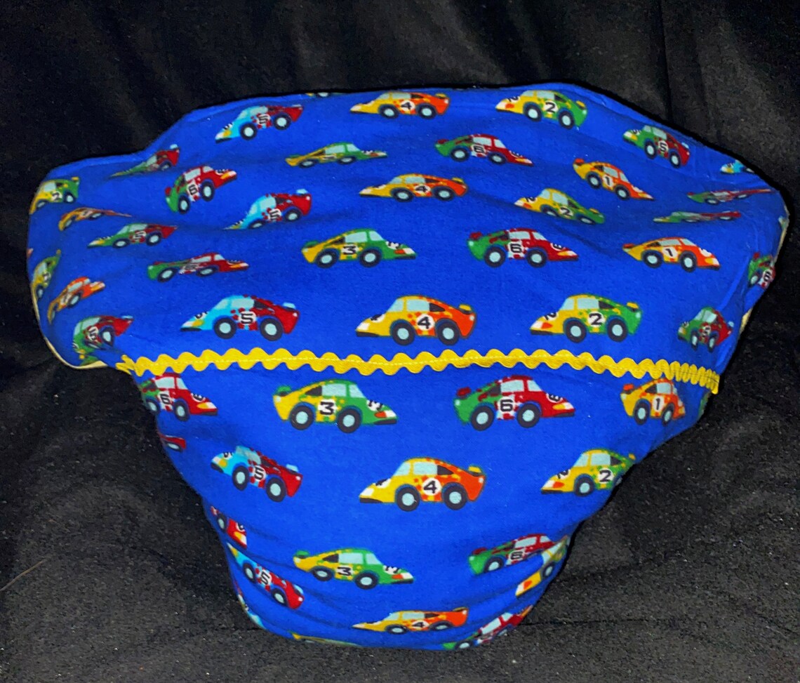 Waddle Diaper Spread Diaper Race Cars in Blue for ABDL for - Etsy