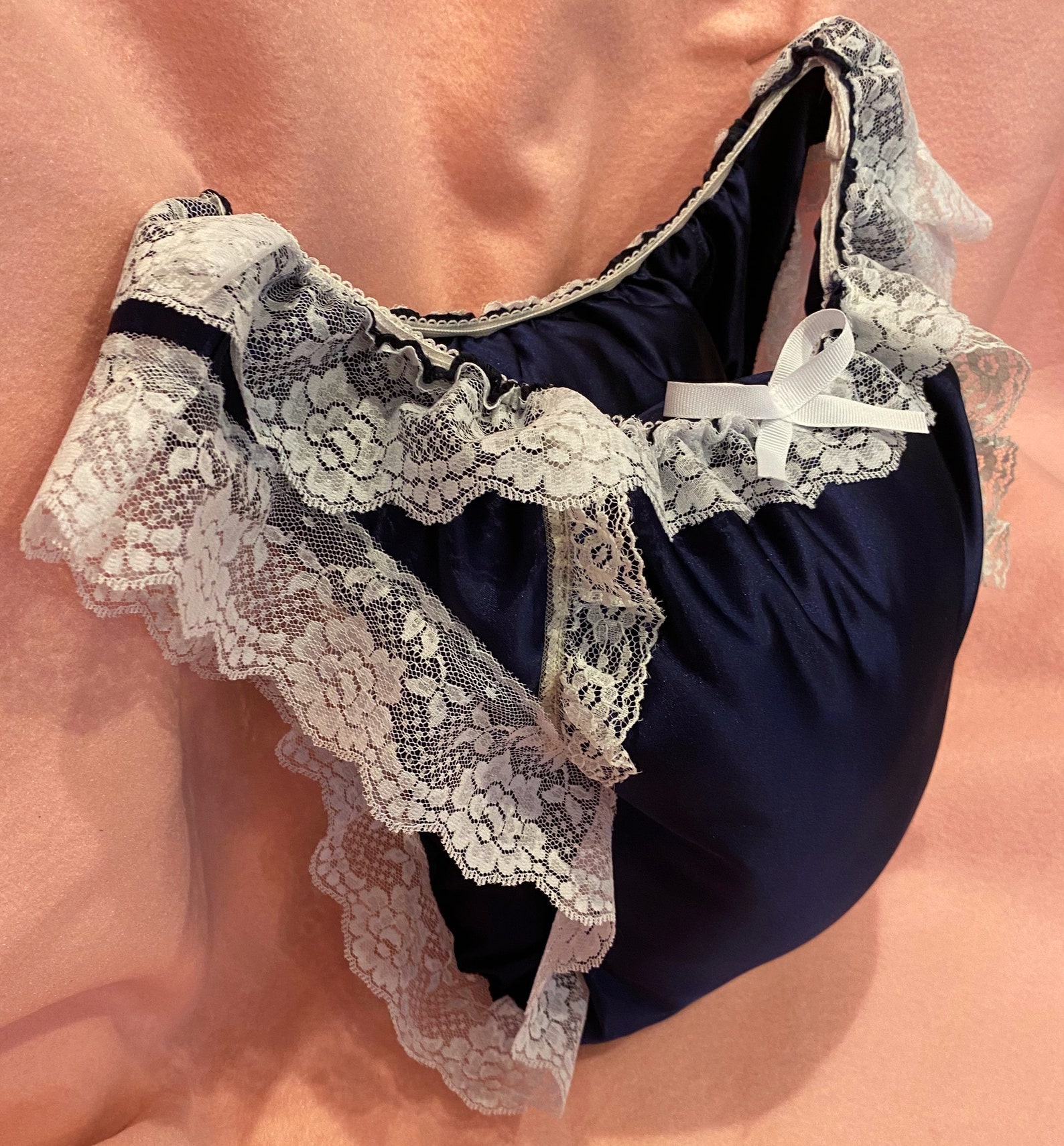 Satin Bikini Waddle Diaper Spread Diaper For Abdl For Adult Etsy