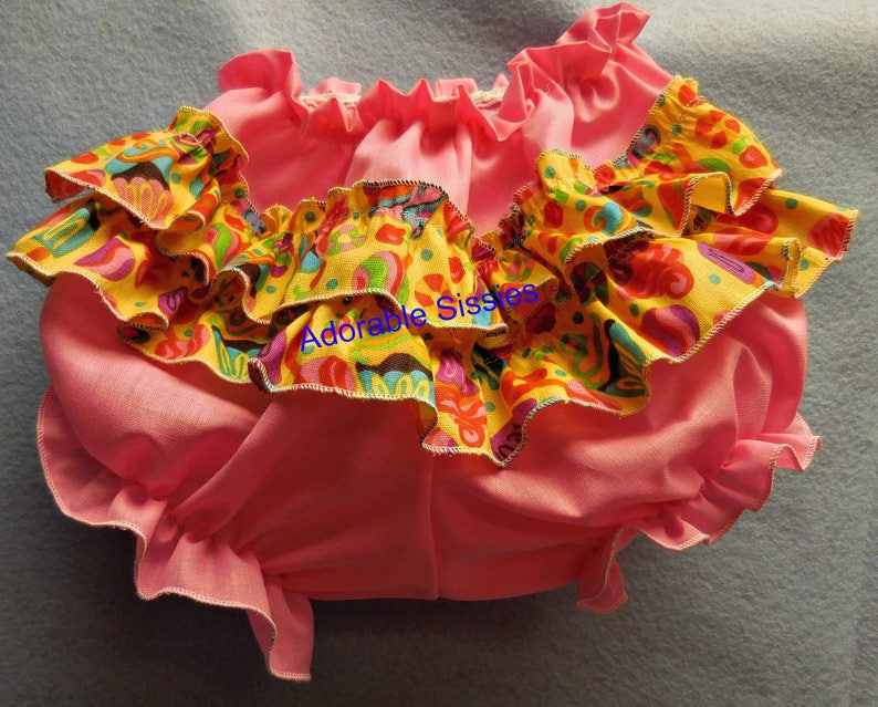 ABDL Baby Dress and Diaper Cover With Cupcakes and Lolipops Perfect for ...