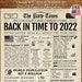 Back in 2022 Newspaper Sign, 2nd Birthday Gift, Class of 2022, 2nd ...