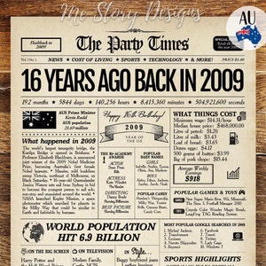 16 Years Road Sign - Etsy