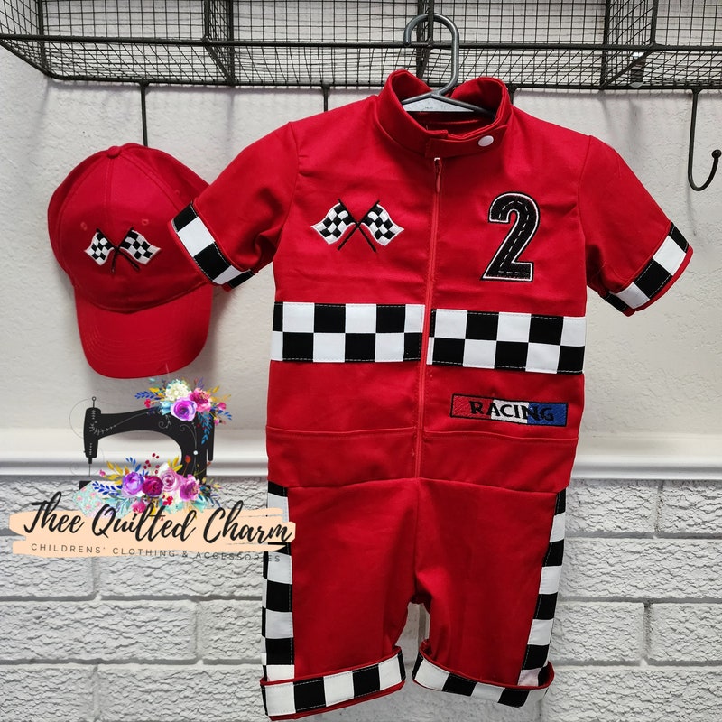 Racing Car Driver Costume - Etsy
