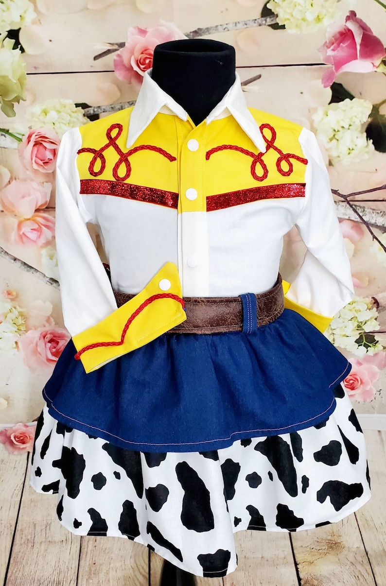 Cowgirl Halloween Costume Jessie Toy Story Inspired Costume - Etsy