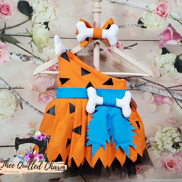 Pebbles Costume Baby - Etsy