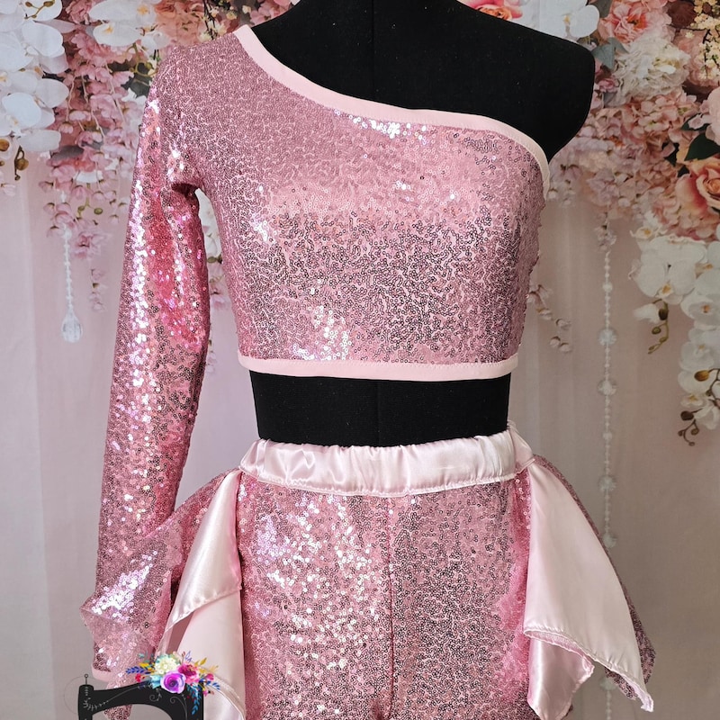 Pink Dance Costume Womens - Etsy