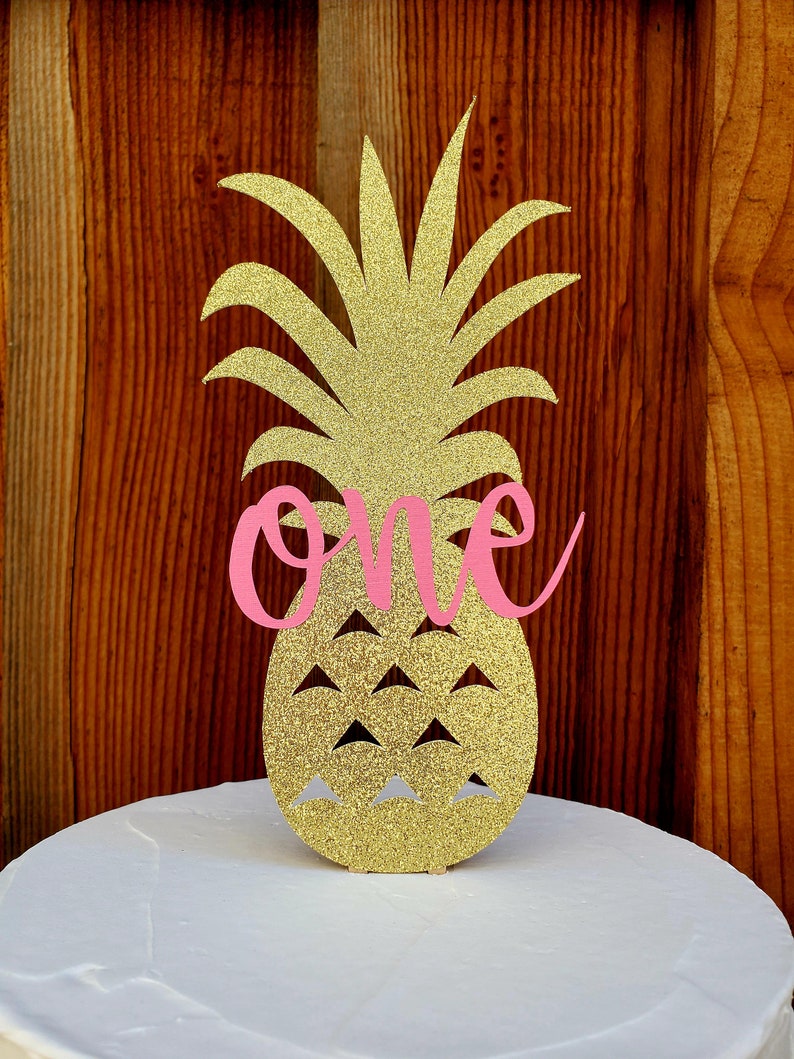 Pineapple Cake Topper - Etsy