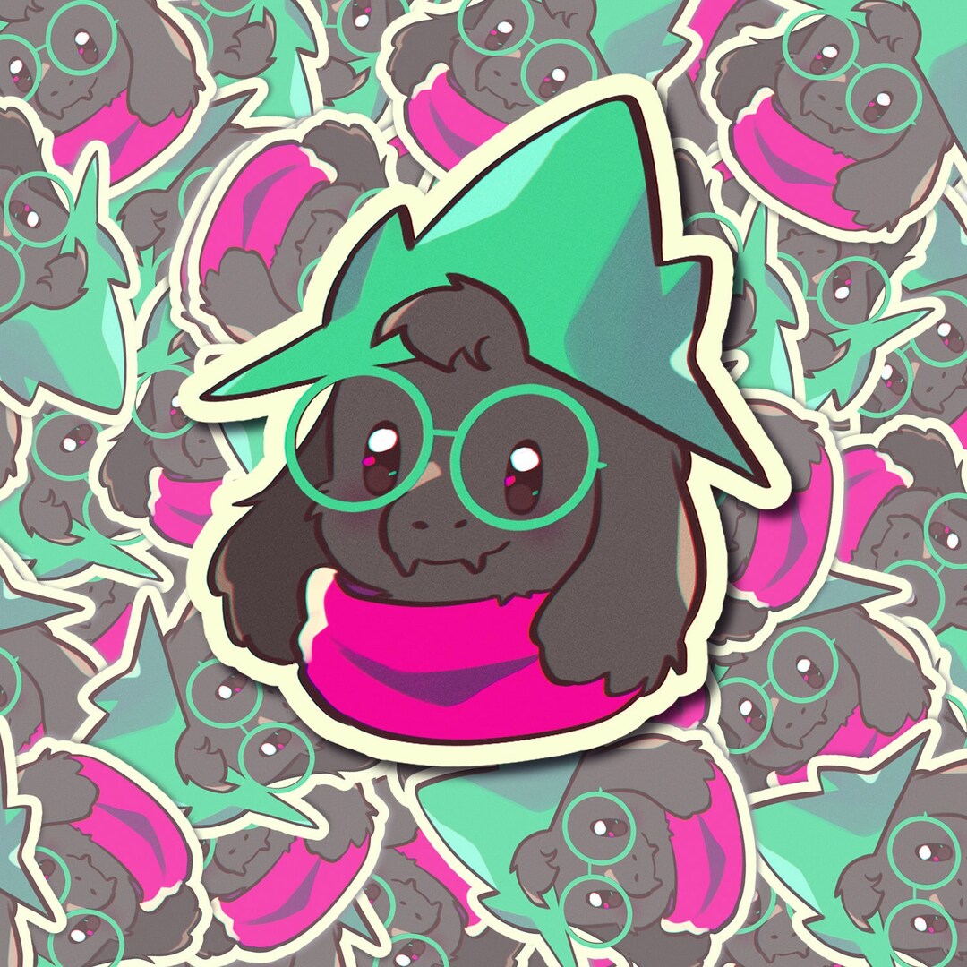 DELTARUNE Hat Ralsei 2in Vinyl Sticker - Etsy
