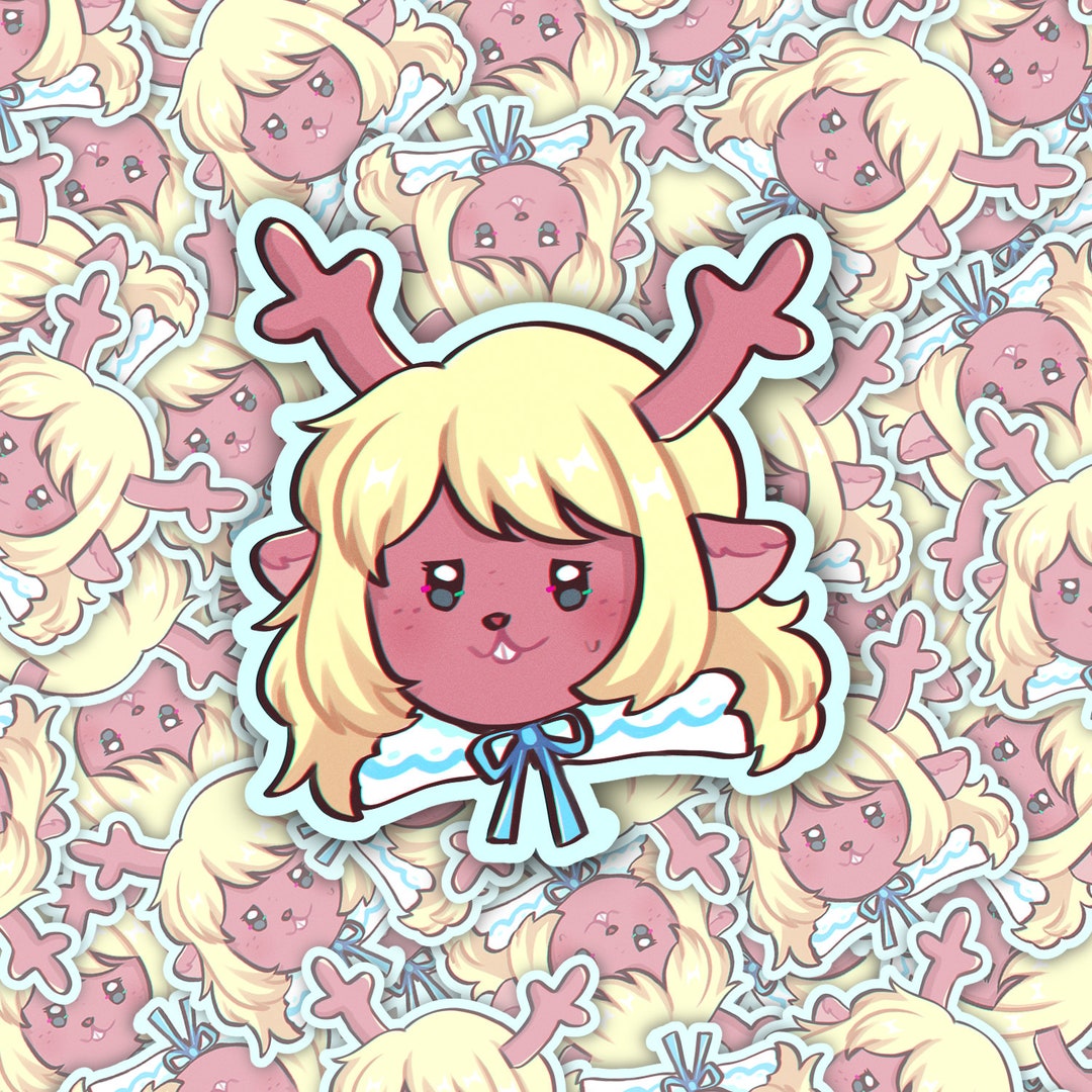 DELTARUNE Noelle 2in Vinyl Sticker - Etsy