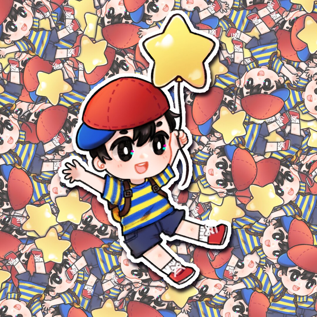 Earthbound Ness 2.5in Vinyl Sticker - Etsy