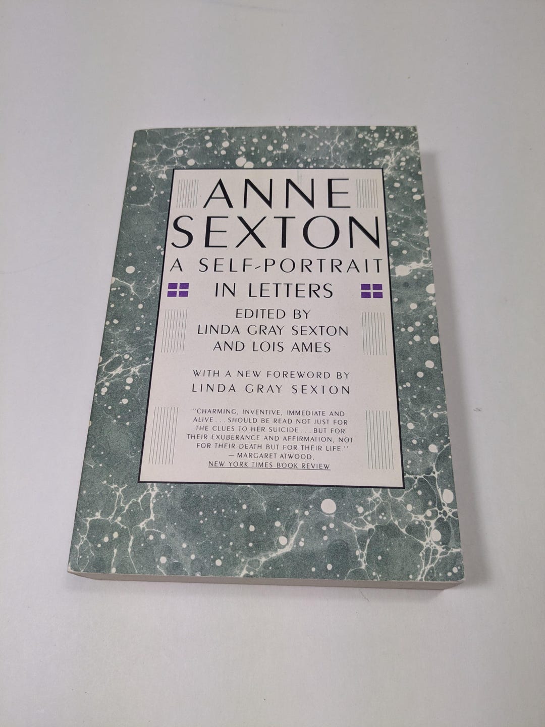 Anne Sexton A Self-portrait in Letters Poet Poetry Autobiography Linda ...