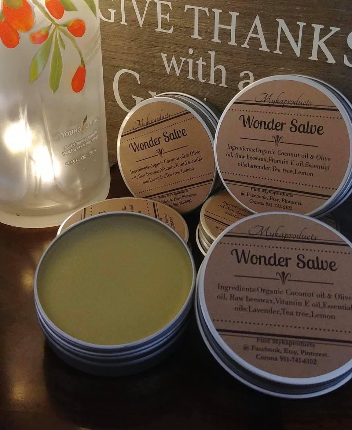 Wonder Salve: Organic Healing Skin Ointment for Dryness & Rashes - Etsy