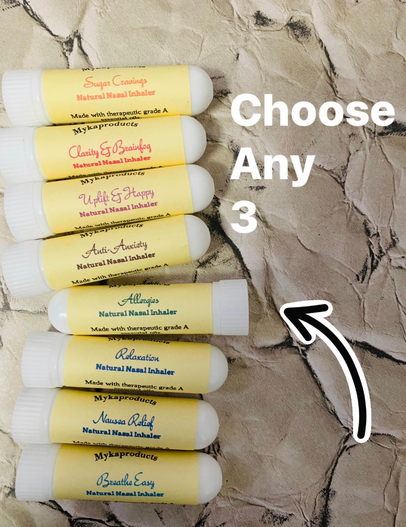 Aromatherapy Nasal Inhalers, Self Care, Holistic Health - Etsy