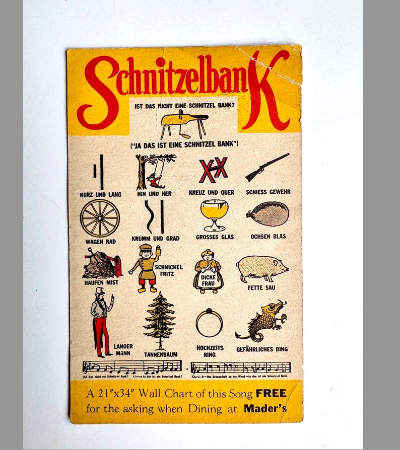 What is a Schnitzelbank- A Bench, a Funny Song, and more!