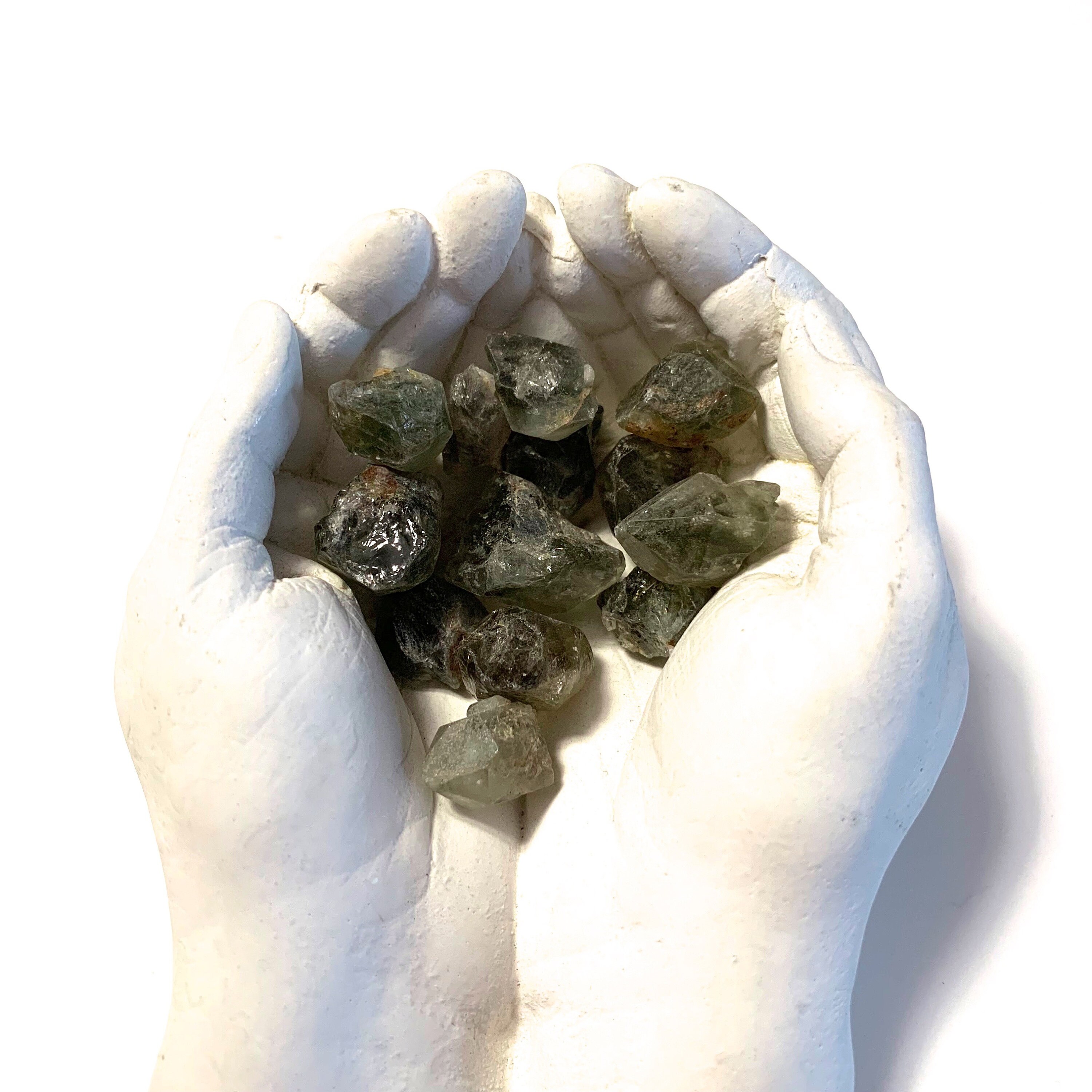 VERMARINE Natural Green Loose Gemstones/prasiolite/ Raw, Unpolished ...