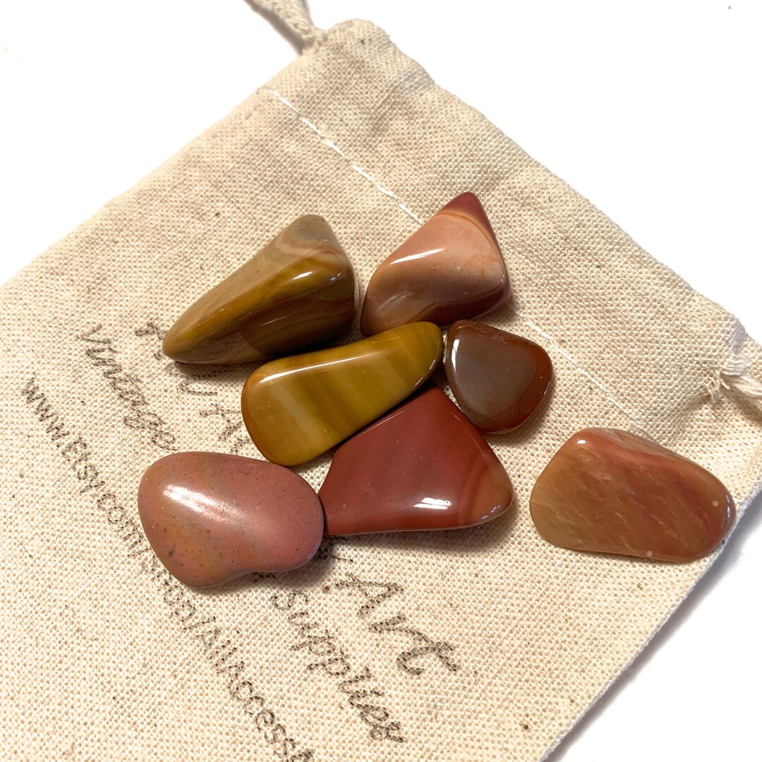 JASPER Natural Multicolored Loose Gemstones/tumbled Polished Minerals ...