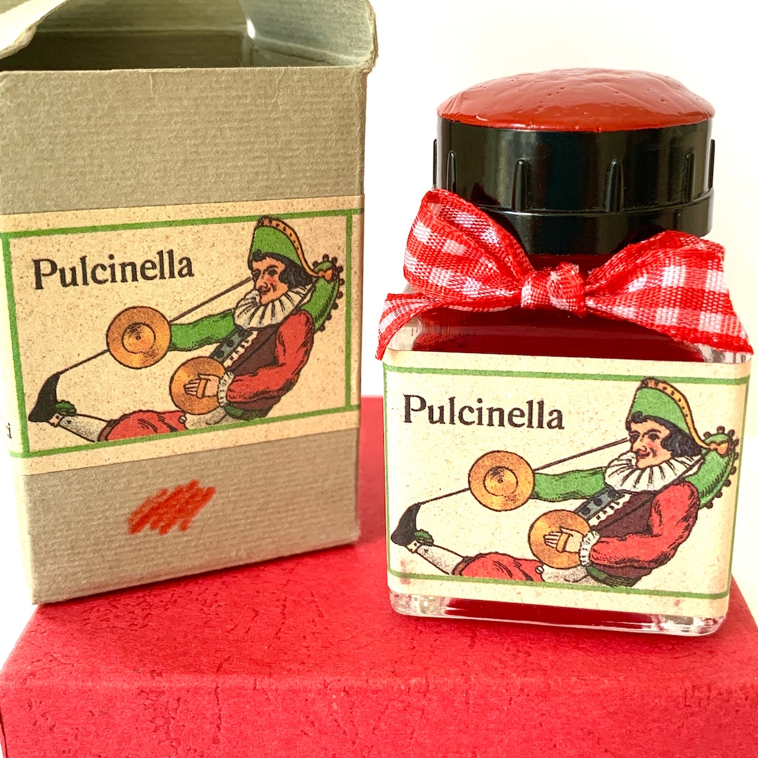 Vintage ITALIAN INK/ Fountain Dip Pen Ink/ Inchiostro Finissimo for ...