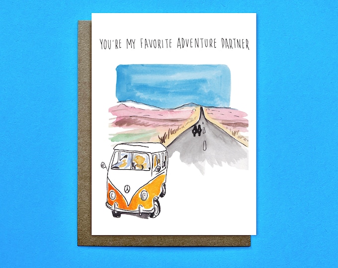 You're My Favorite Adventure Partner Adventurer - Etsy