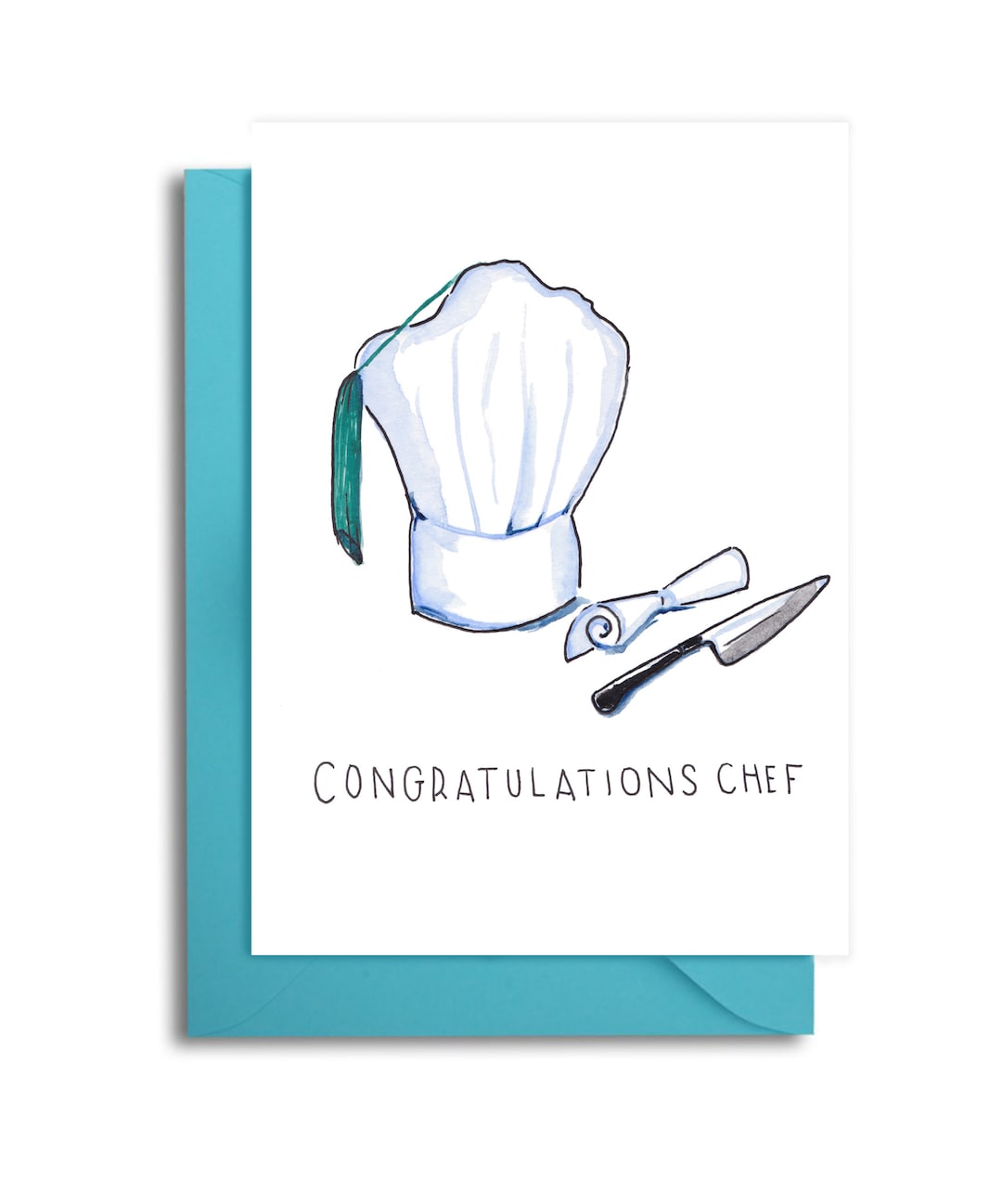 Chef Card Culinary School Graduation Card CIA Graduation Card Pastry ...