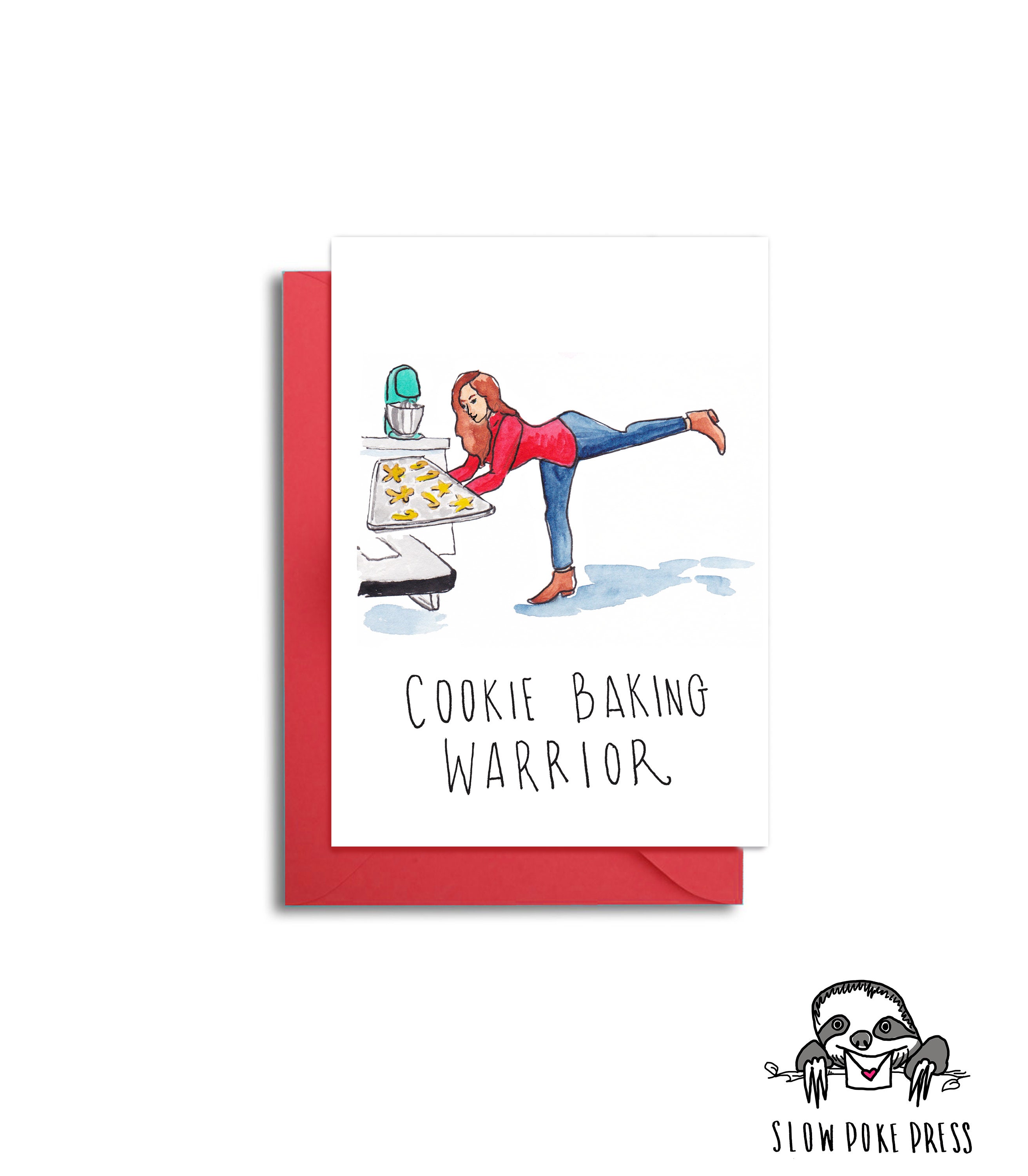 Yoga Themed Christmas Cards Set of 6 Christmas Cards - Etsy