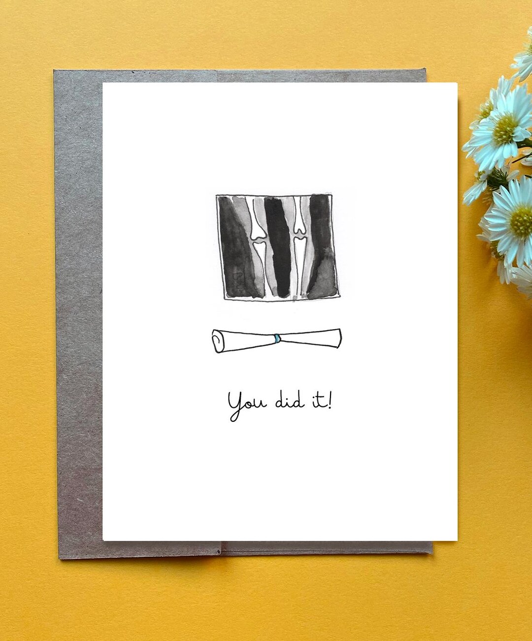Custom Med School Graduation Card Radiologist Graduation Xray ...