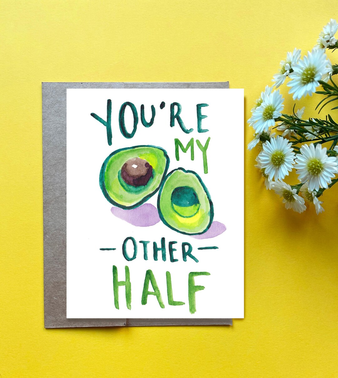 Avocado Valentine, Sei la mia dolce metà Avocado Card, La mia dolce ...