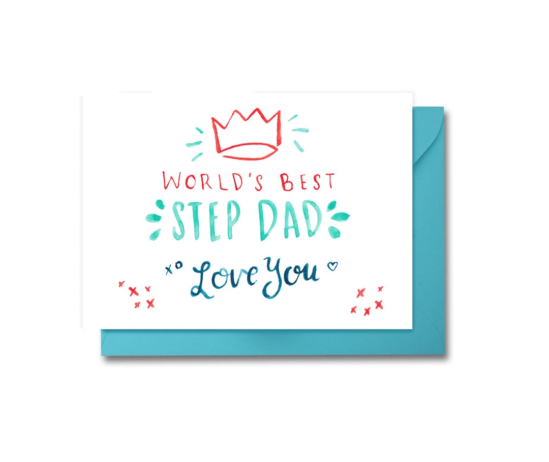 Father Figure Father's Day Card, Father's Day for Step Dad, Fathers Day ...