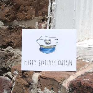 Happy Birthday Captain, Happy Father's Day Captain, Captain Birthday ...