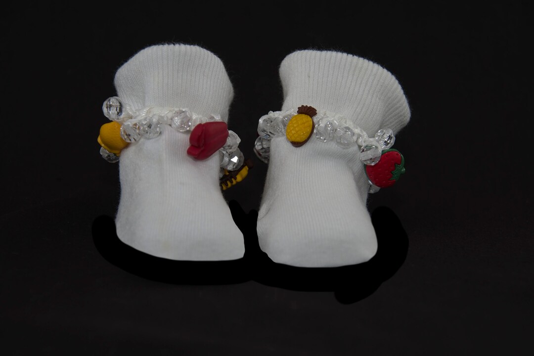 Fruit Beaded Socks - Etsy
