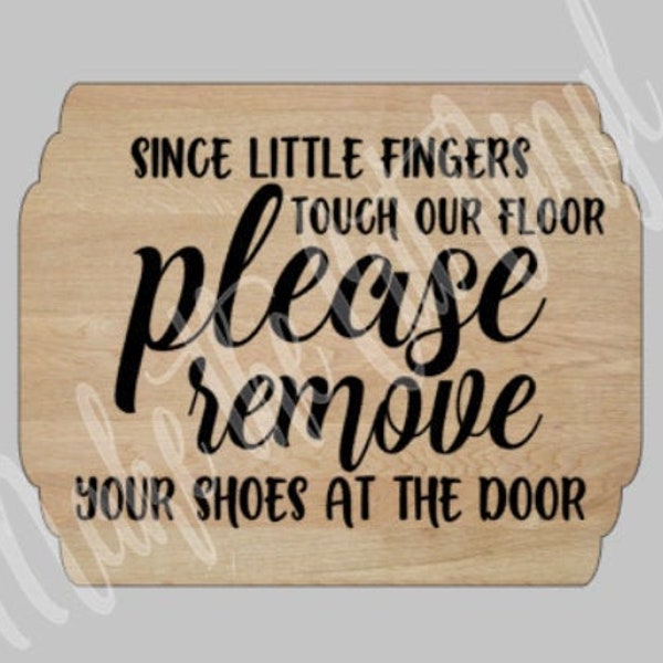 Please Remove Your Shoes - Etsy