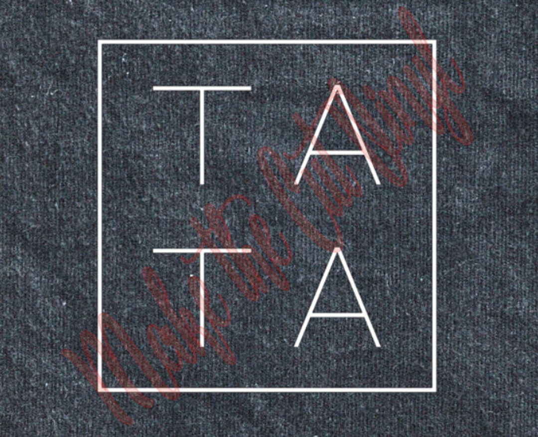 TATA Square - SVG Design - Digital File ONLY - Instant Download - Etsy