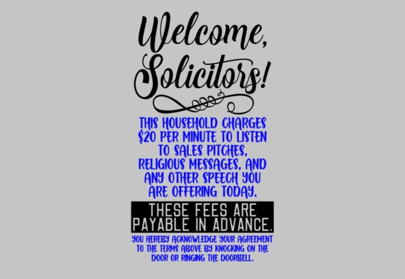 Welcome Solicitors Sign for Front Door - SVG - Digital File ONLY - Etsy