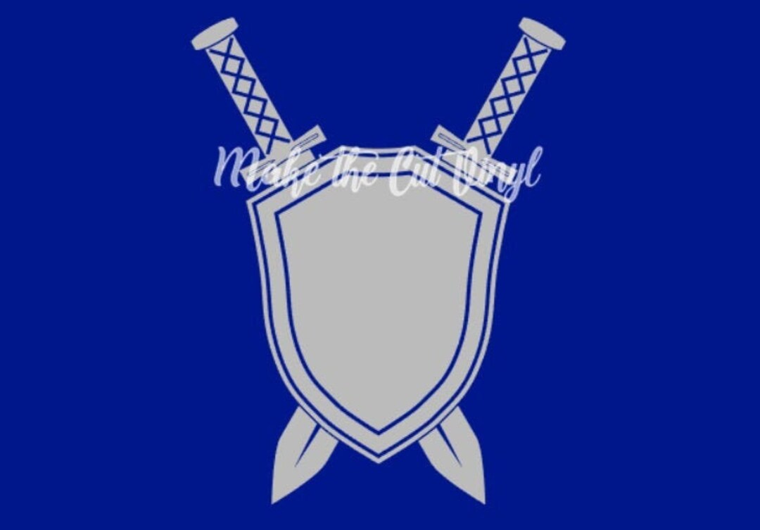 Shield and Swords - SVG - Digital File ONLY - Etsy