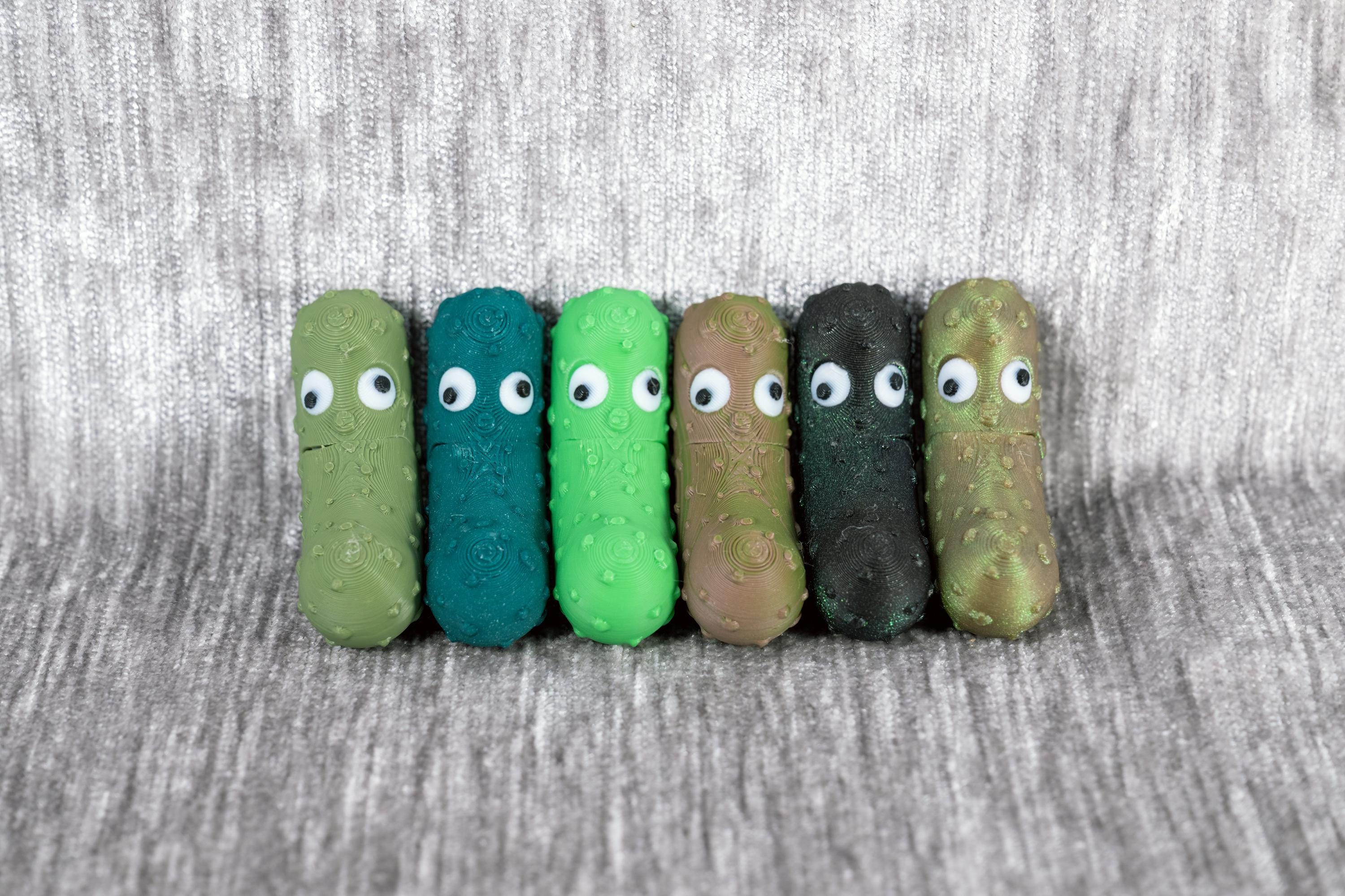 Pickle Tickle – the Articulated Pickle Fidget Toy - Etsy