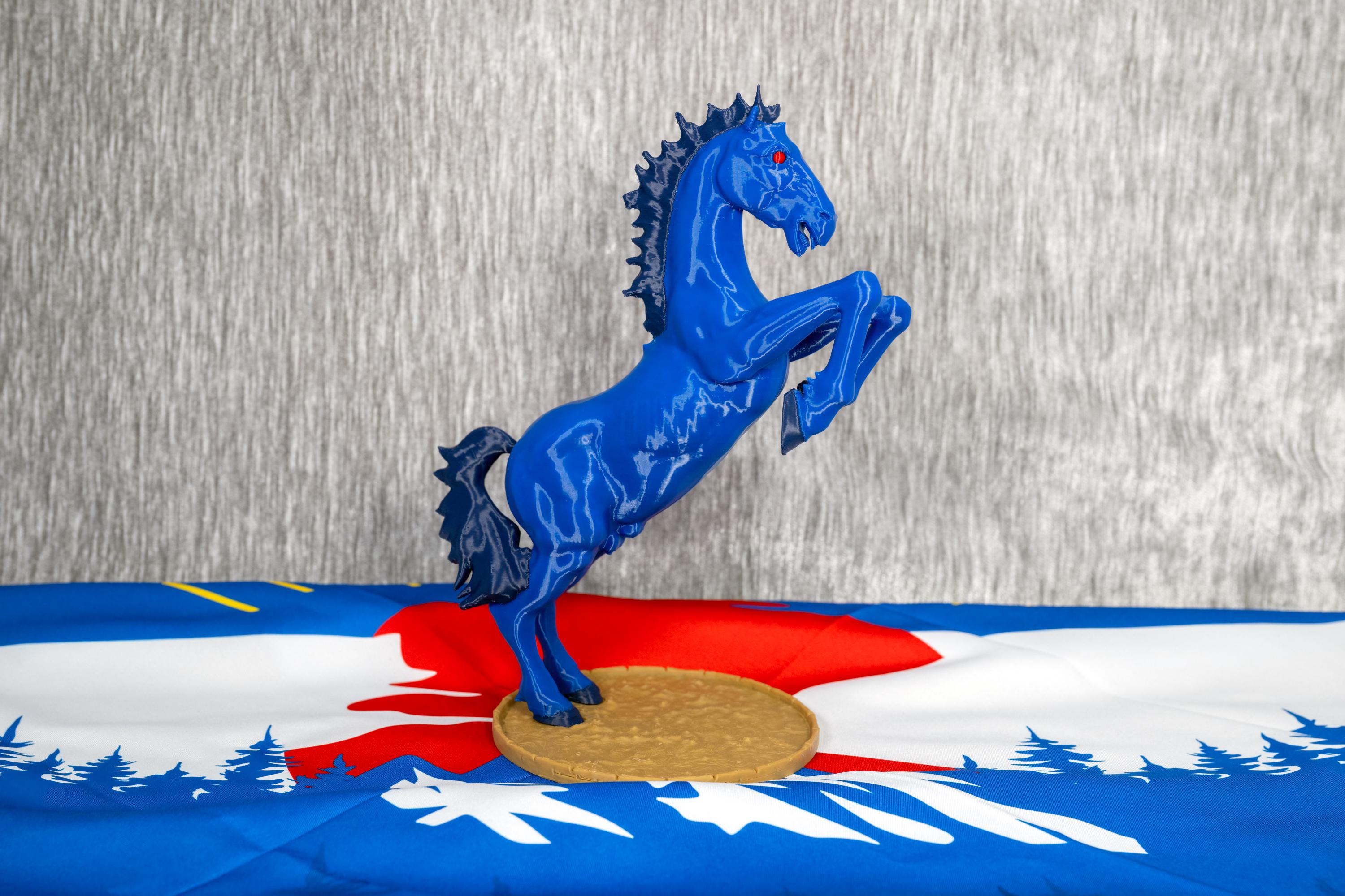 Blue Mustang “blucifer” Statue – Denver Airport Horse Figurine ...