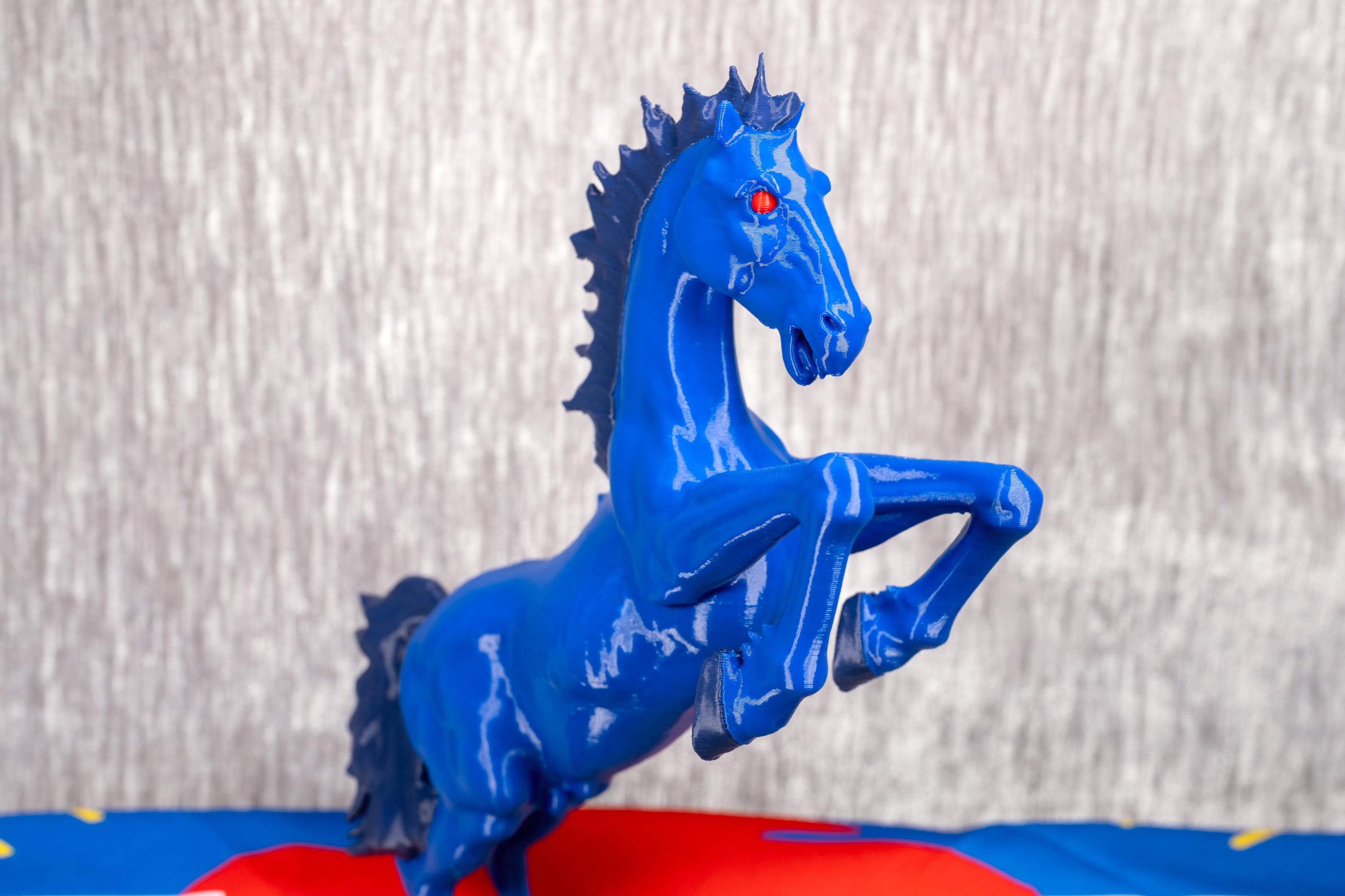 Blue Mustang “blucifer” Statue – Denver Airport Horse Figurine ...