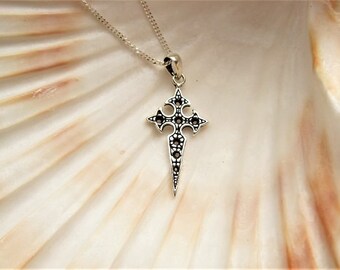 St James Cross Necklace - Etsy