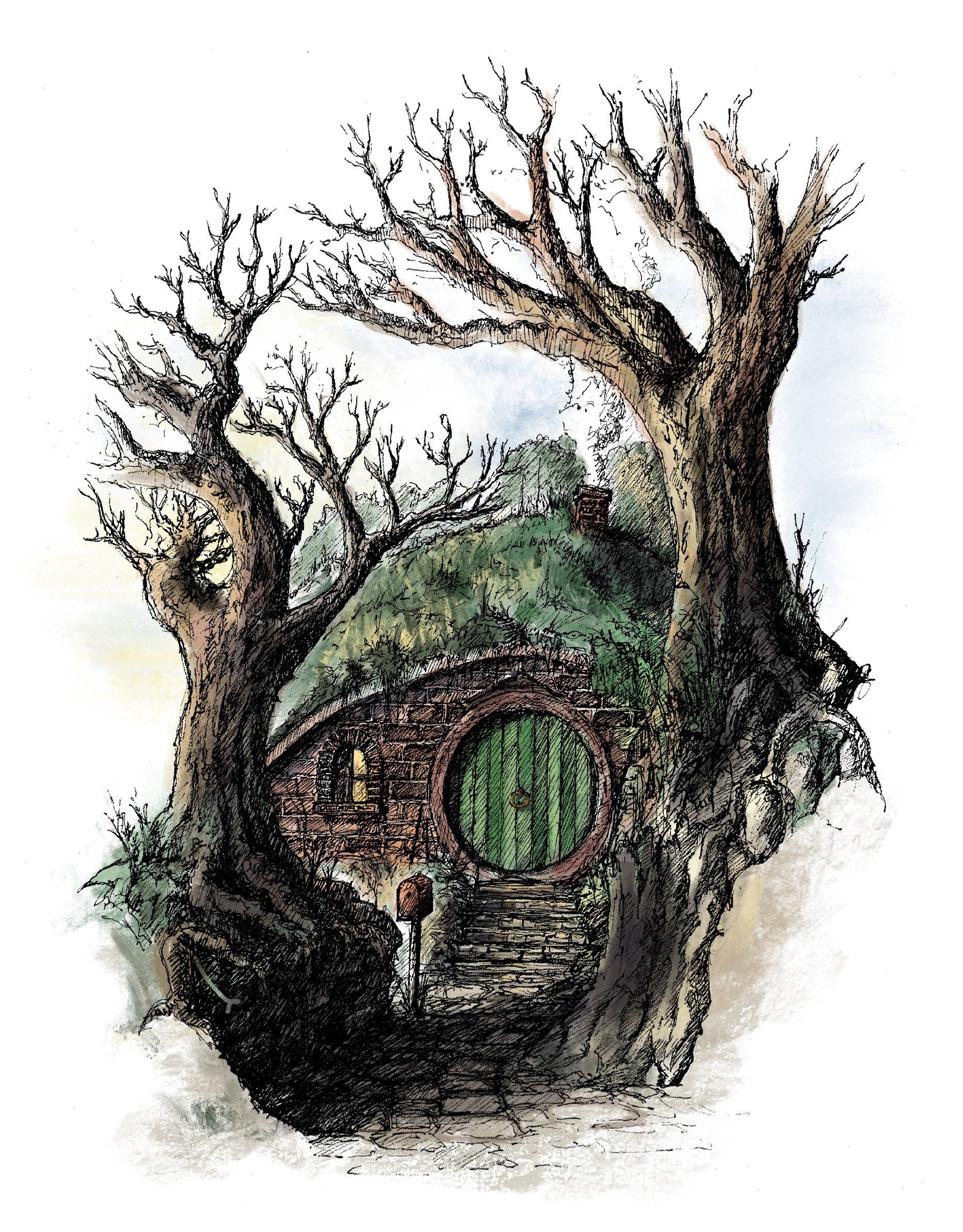Lord Of The Rings Tree Houses