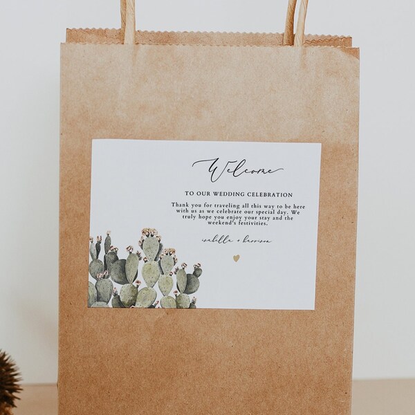 Welcome Bags - Etsy