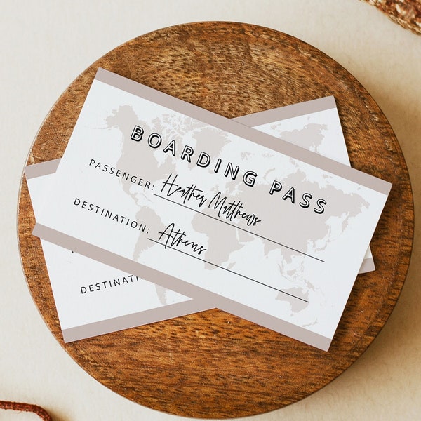 Travel Themed Name Tags - Etsy