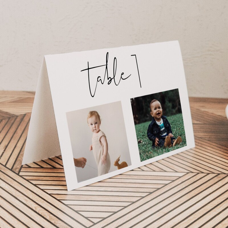 Photo Table Numbers - Etsy