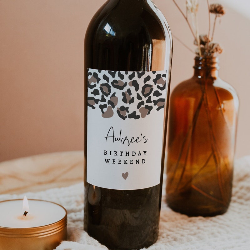 Cheetah Labels - Etsy