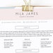 Mint and Blush Resume Template, Resume Template Instant Download ...