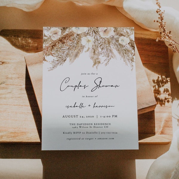 Bohemian Invite - Etsy
