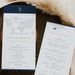 ATLAS Travel Themed Wedding Program Template Destination - Etsy
