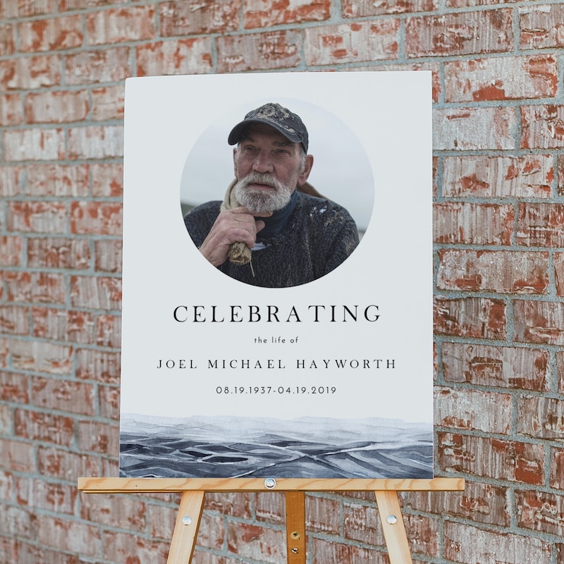 Funeral Memory Board - Etsy